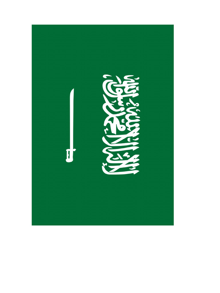 Bandeira Arábia Saudita | PDF