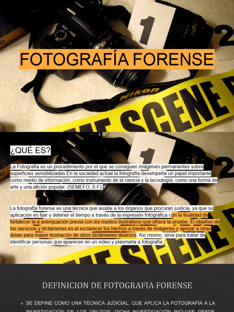 Fotografia Forense | PDF
