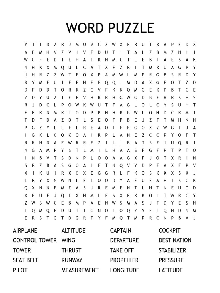 WORD PUZZLE 16b28d 61636e24 | PDF