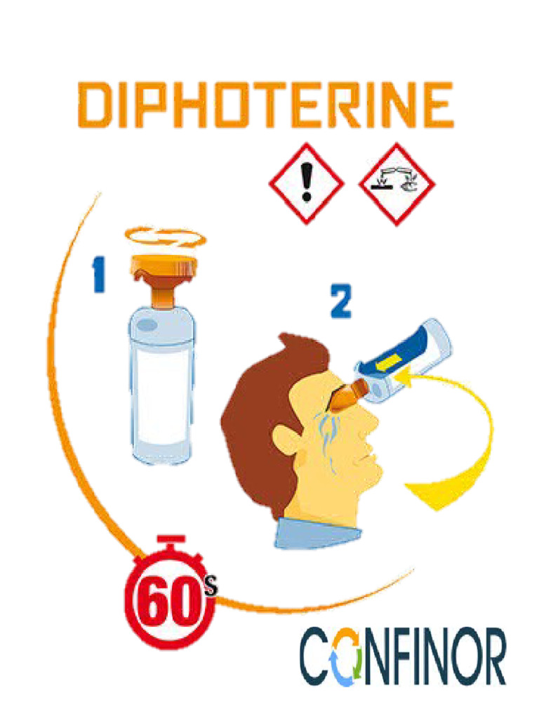 Letrero Diphoterine | PDF