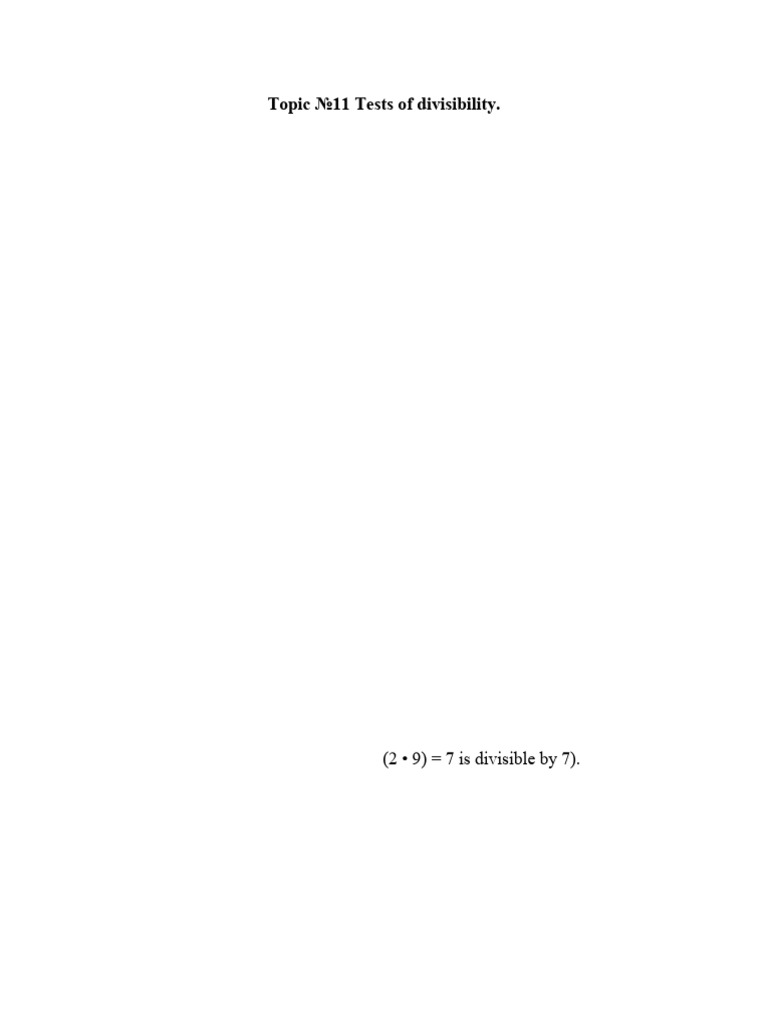 Divison | PDF