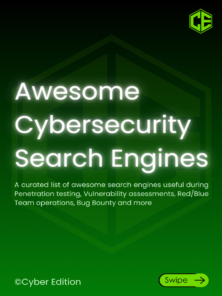 Awesome Hacker Search Engine | PDF | Computer Security | Computers