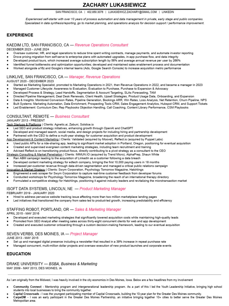 Lukasiewicz, Zachary - SF.gov Resume | PDF