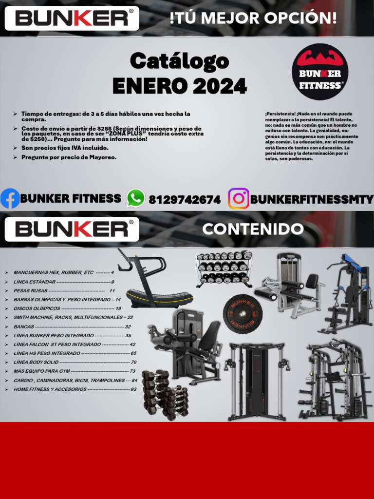 Catálogo Bunker Enero 2024 | PDF