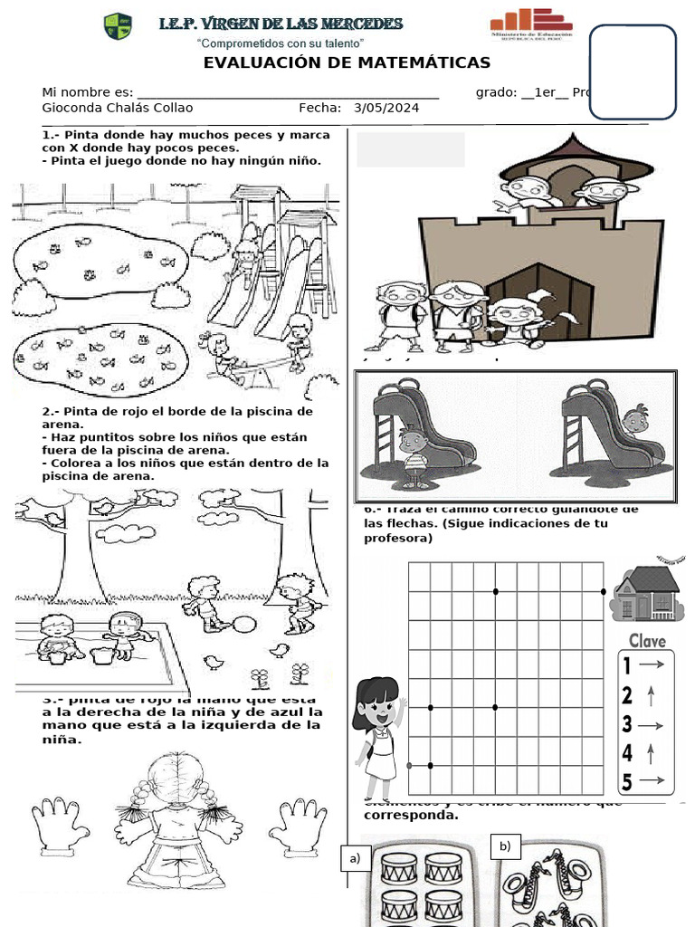 Balotario Matematica 1 Grado | PDF Balotario Matematica 1 Grado | PDF