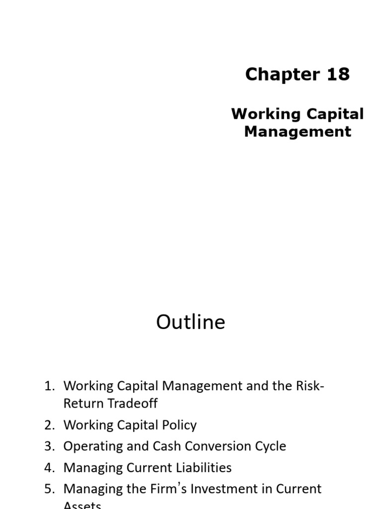 Working Capital Management | PDF