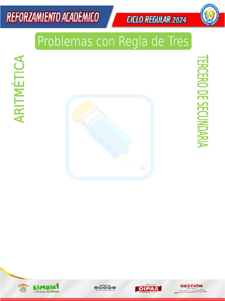 Ficha de Regla de 3 Simple | PDF