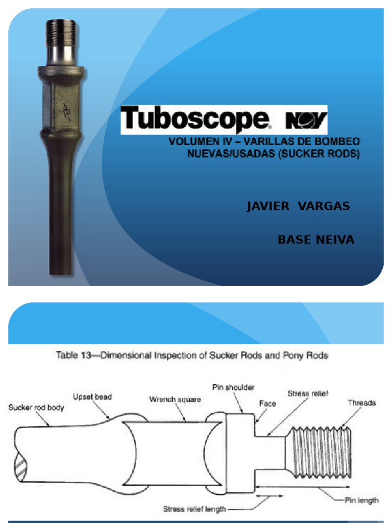 Presentacion Sucker Rod | PDF