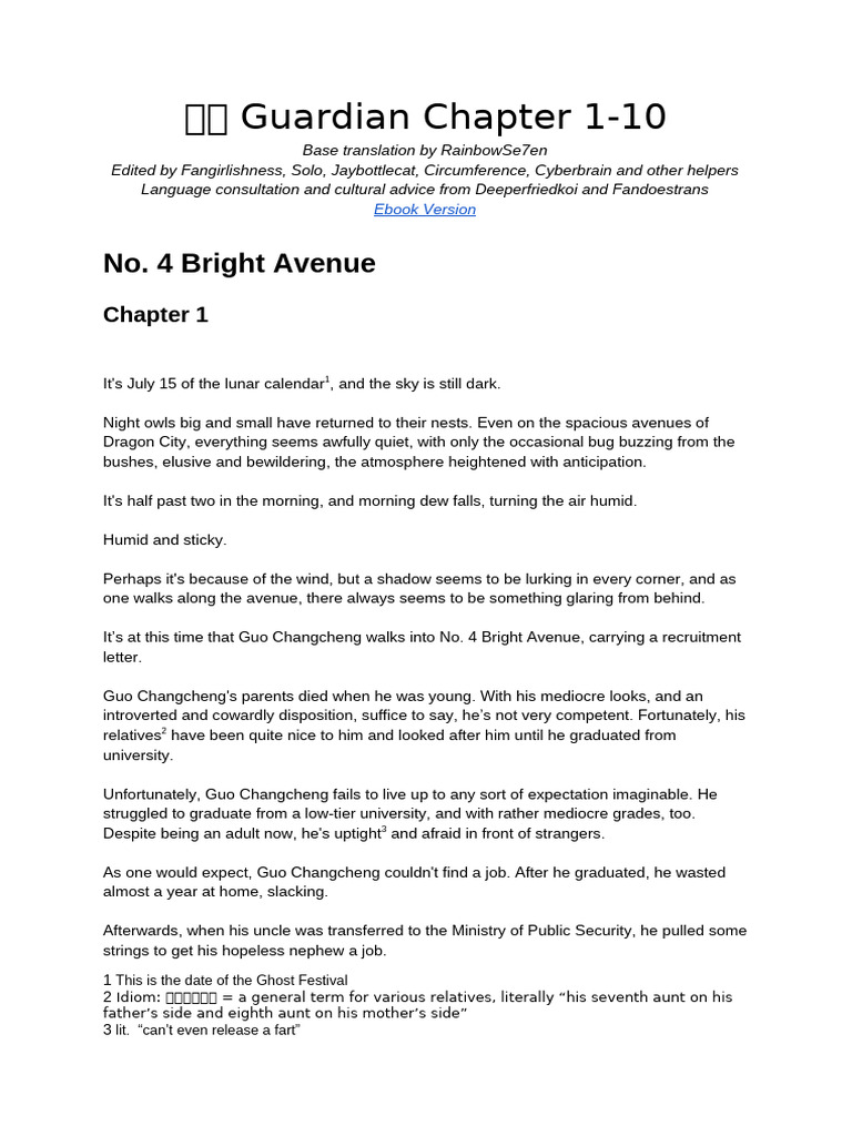 Edited Chapters 1-10 | PDF