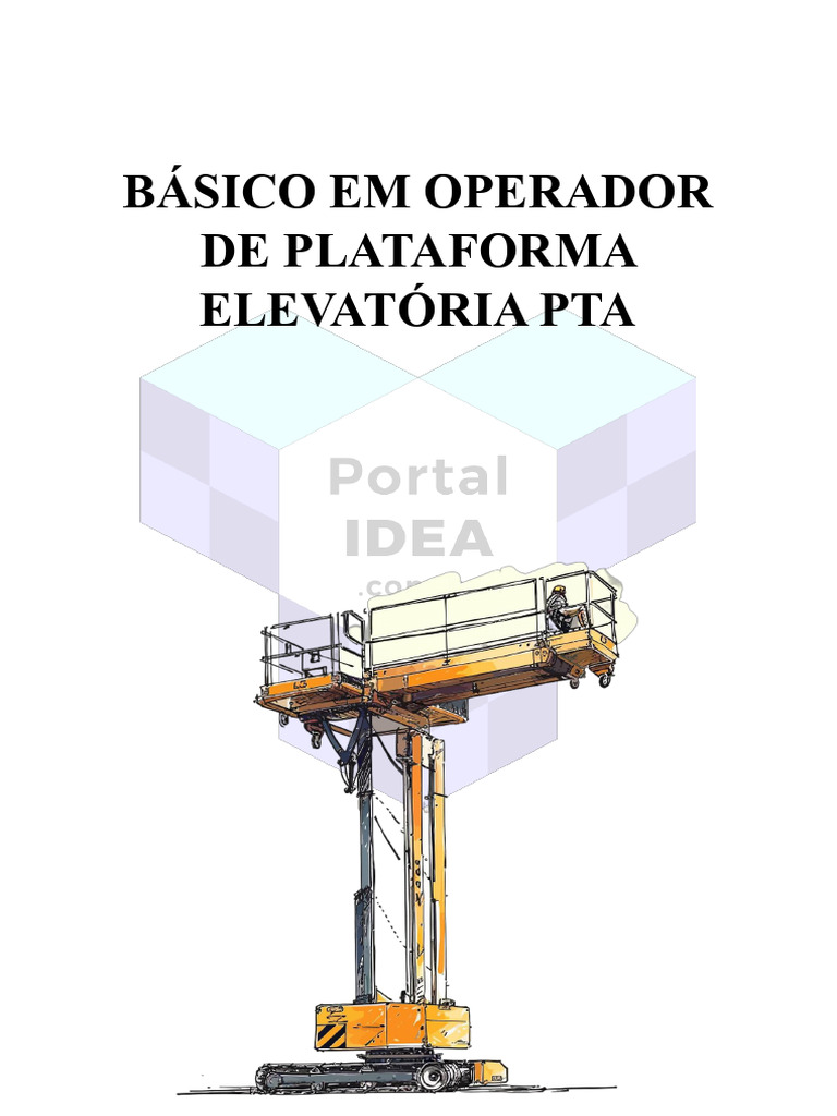 Bsico em Operador de Plataforma Elevatria Pta Apostila01 | PDF