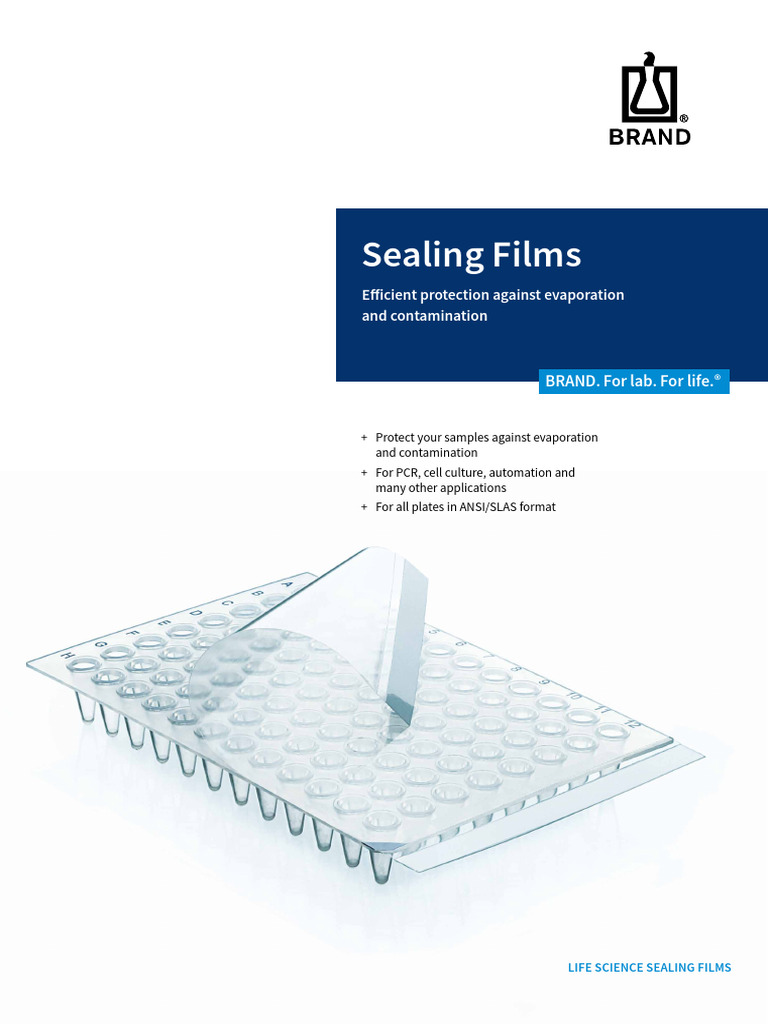 BRAND Sealing Films EN | PDF