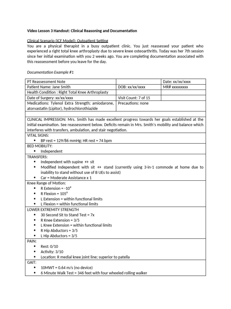 Video Lesson 3 Handout | PDF