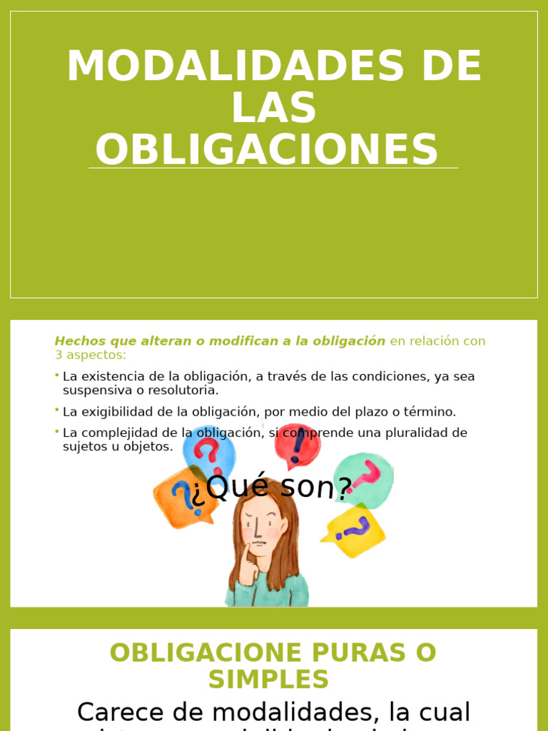 MODALIDADES | PDF | Pagos | Derecho