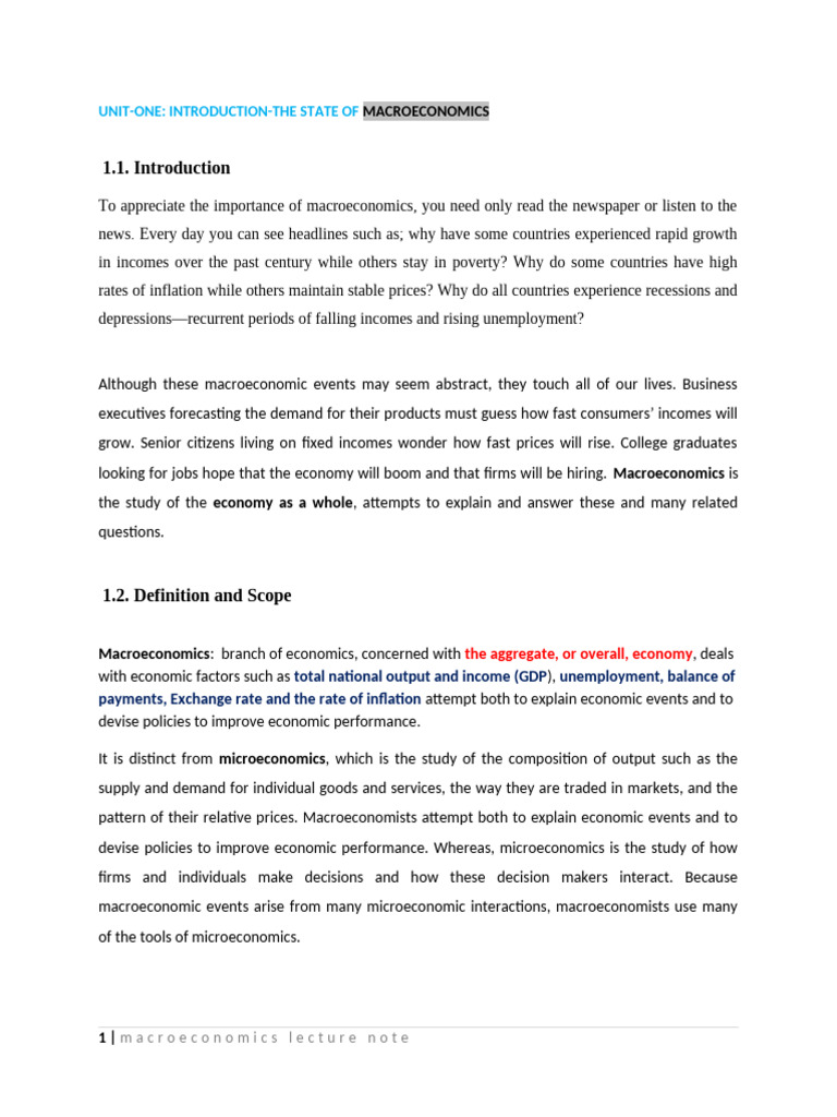 Macro ch1 | PDF