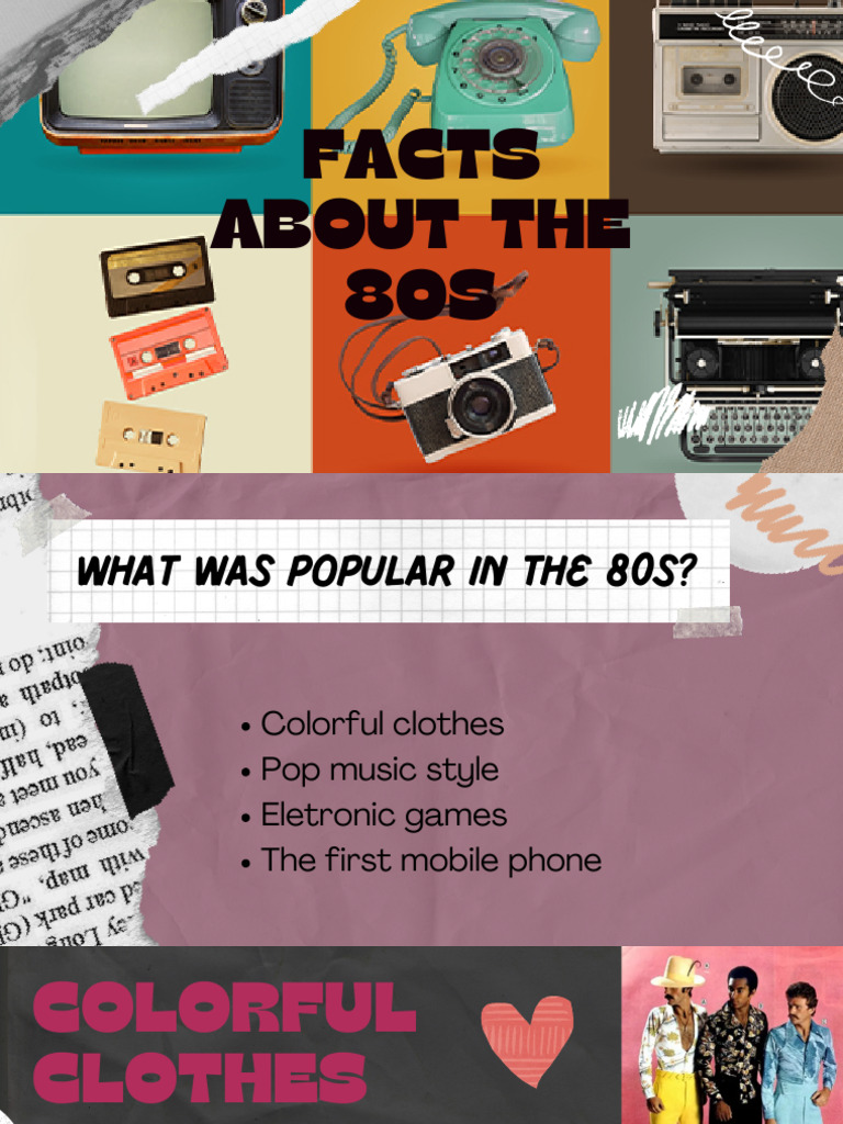 Facts About The 80s | PDF
