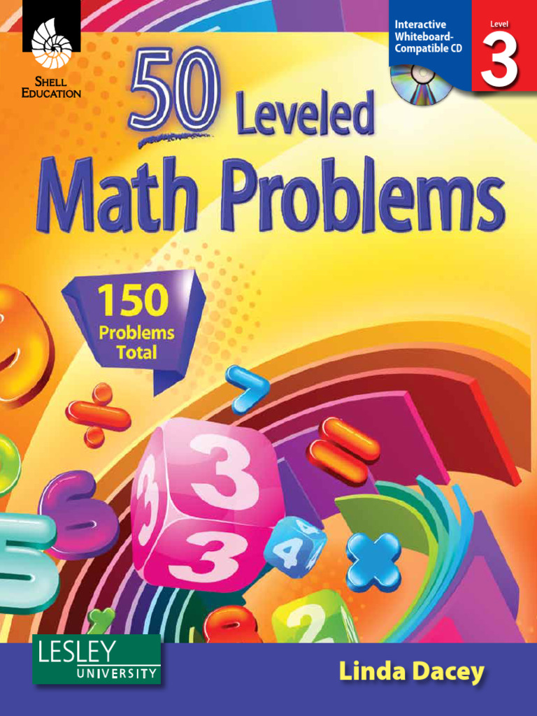 50 Leveled Math Problems Level 3 | PDF