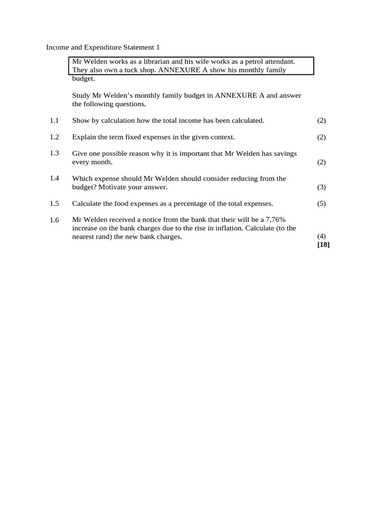 Inc and Exp ENG | PDF