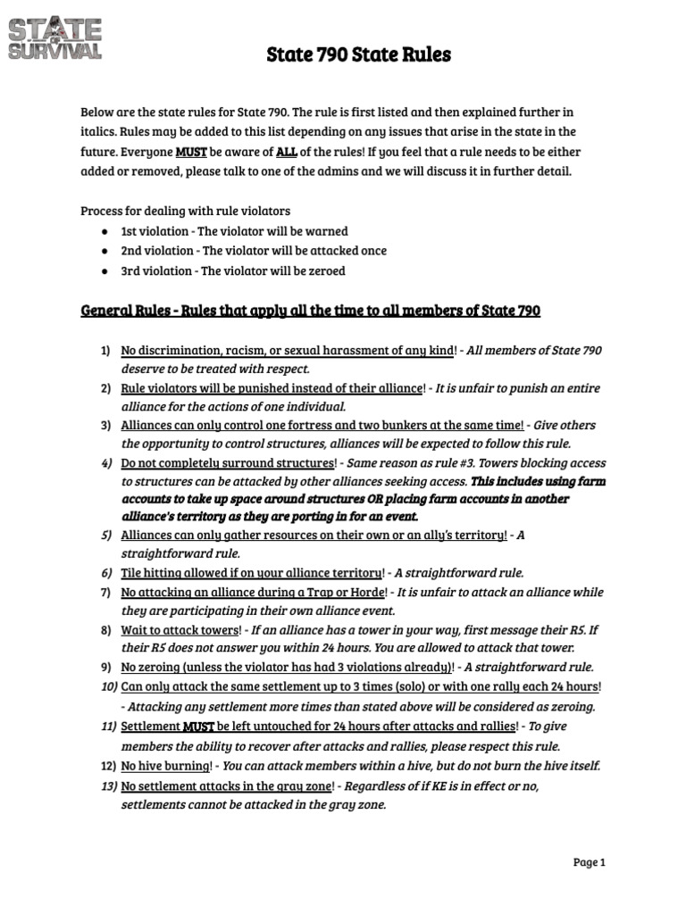 SOS_State_790_Rules | PDF