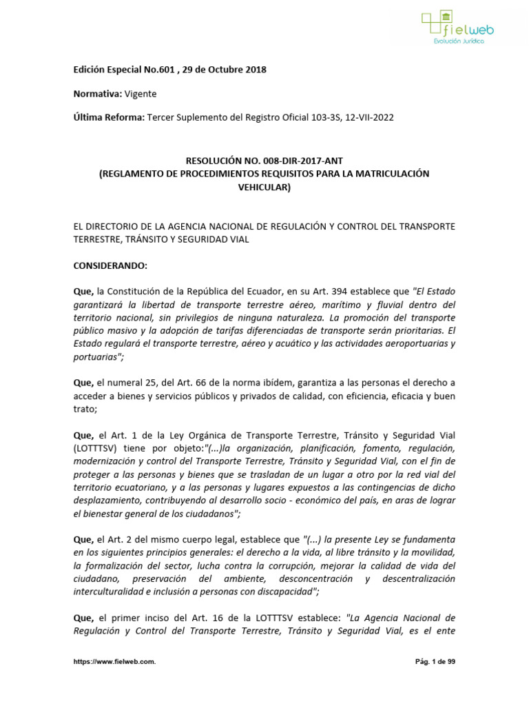 Exoneracion de Multas | PDF