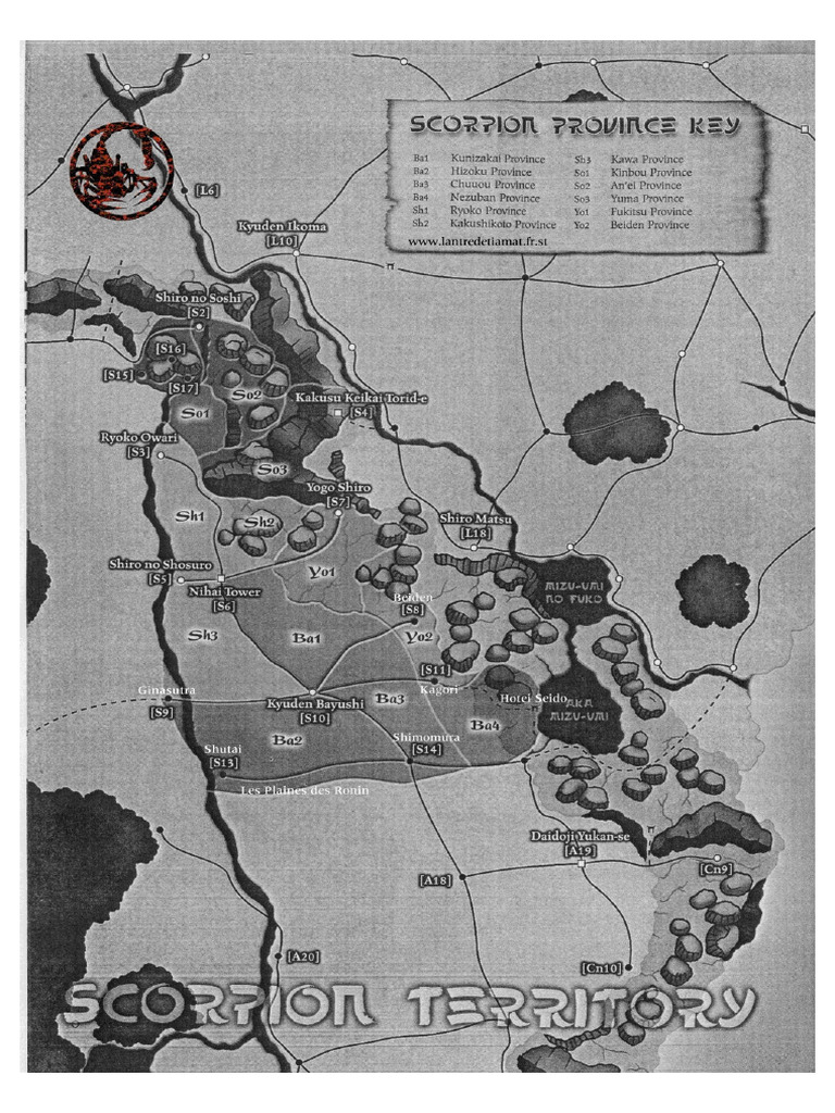 (ENG) - L5R - Scorpion Province | PDF