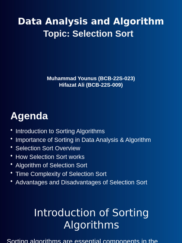 Analysis of Algorithm (Final) | PDF