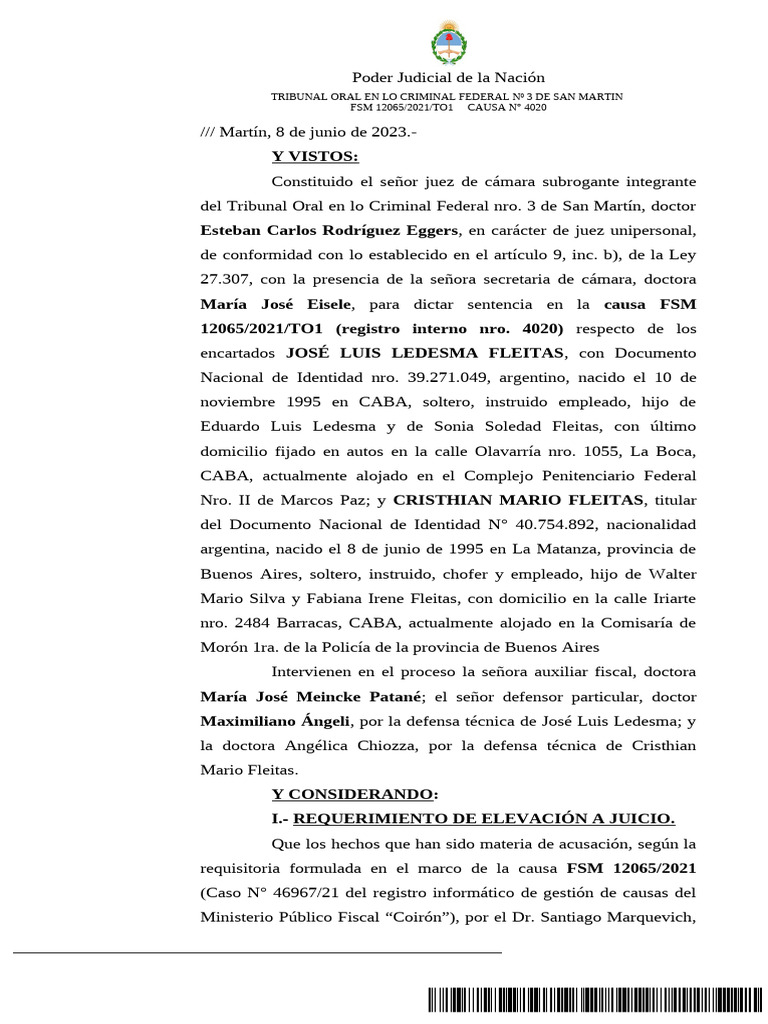 Fallo (7) JURISPRUDENCIA DE LA EXTINCIÓN DE LA ACCIÓN. | PDF