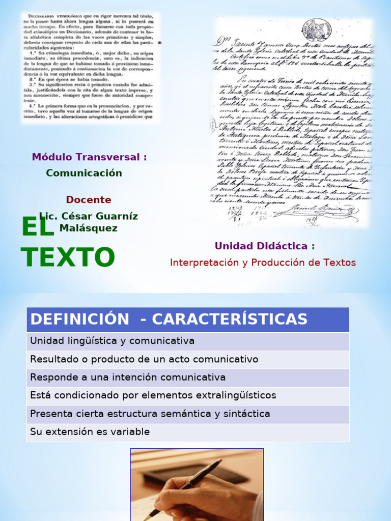 El Texto | PDF