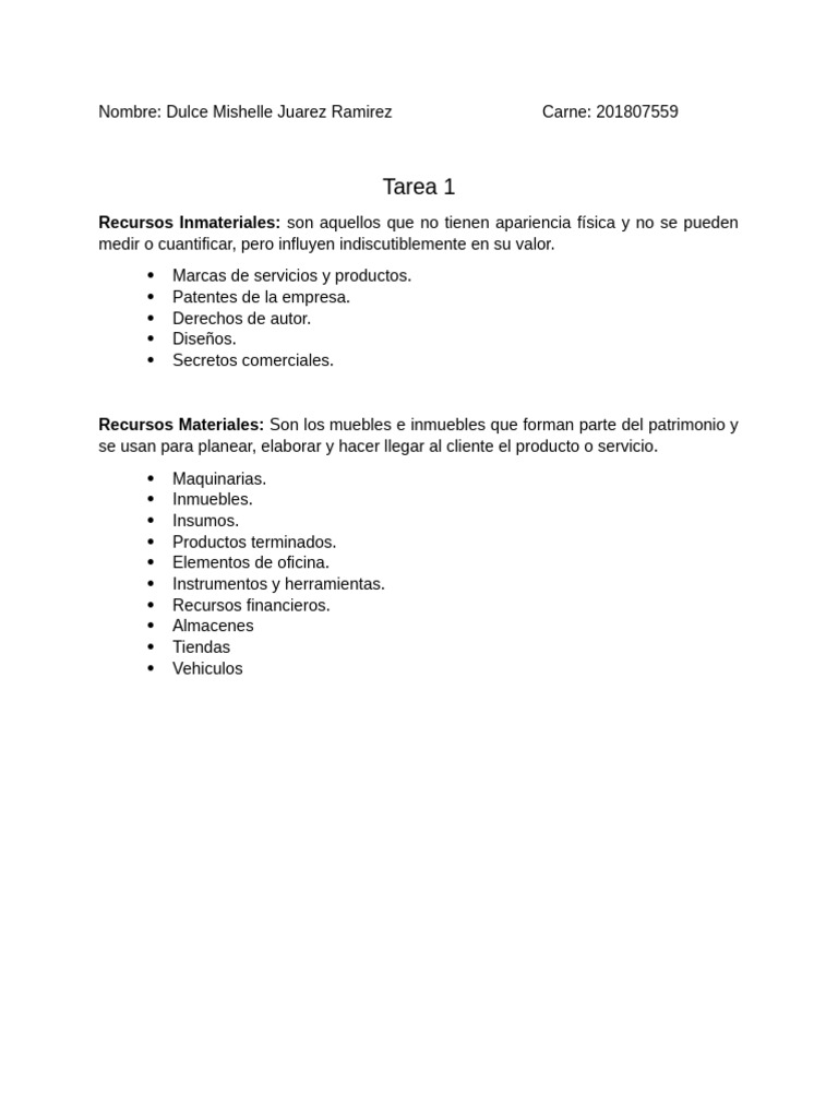 Tarea 1 Admon IV | PDF