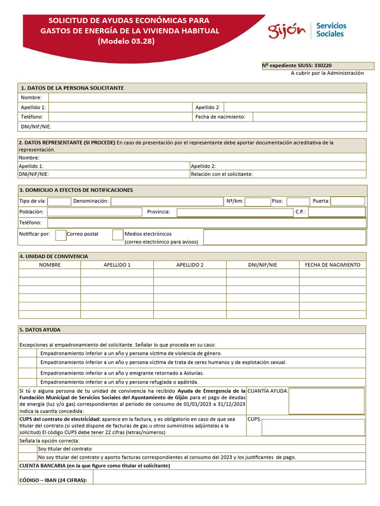 Anexo I (Modelo 03 | PDF