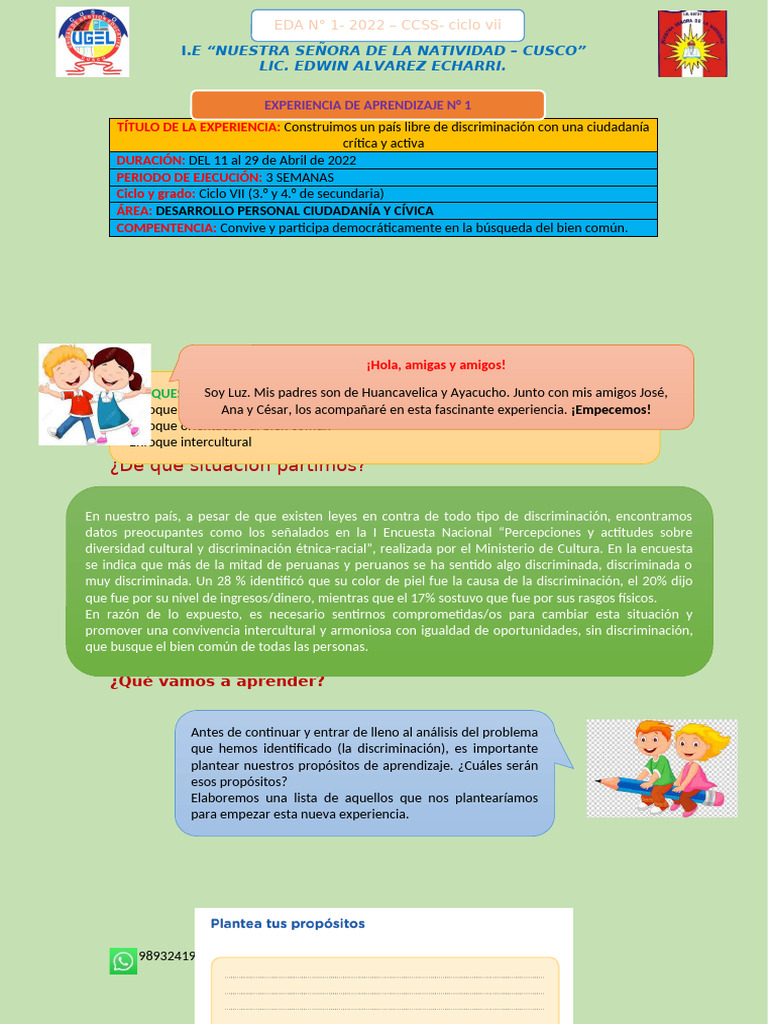 Eda 1 DPCC Vii Ciclo | PDF