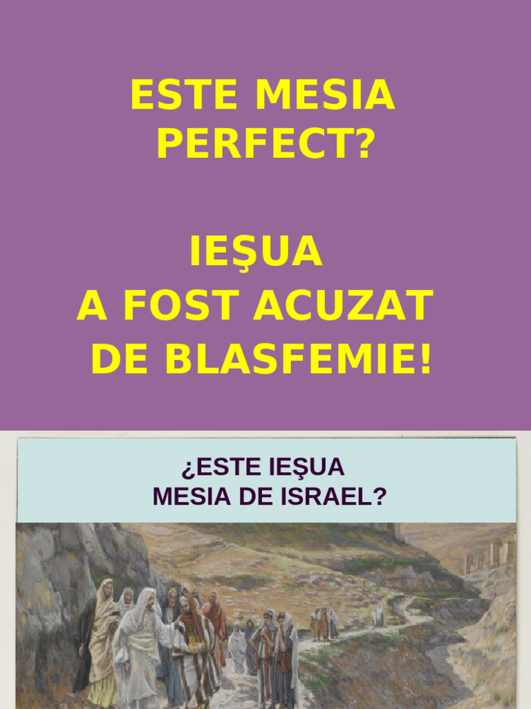 ESTE YESHUA Partea2 | PDF | Jewish Theology | Jewish Life Cycle
