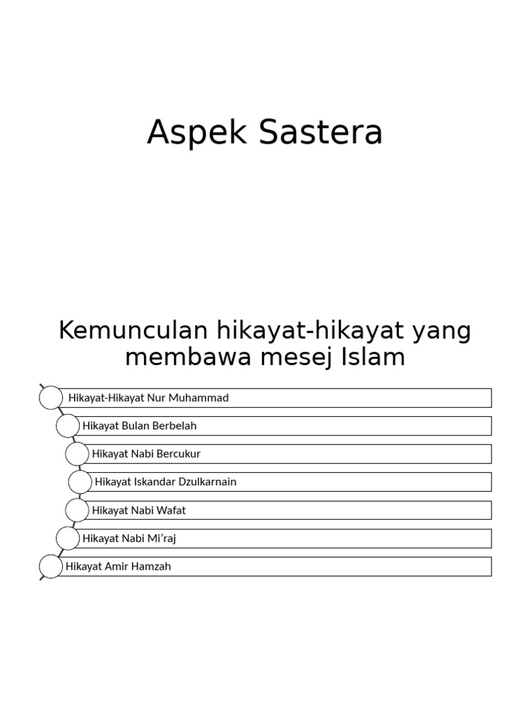Aspek Sastera Dan Keseniaan | PDF