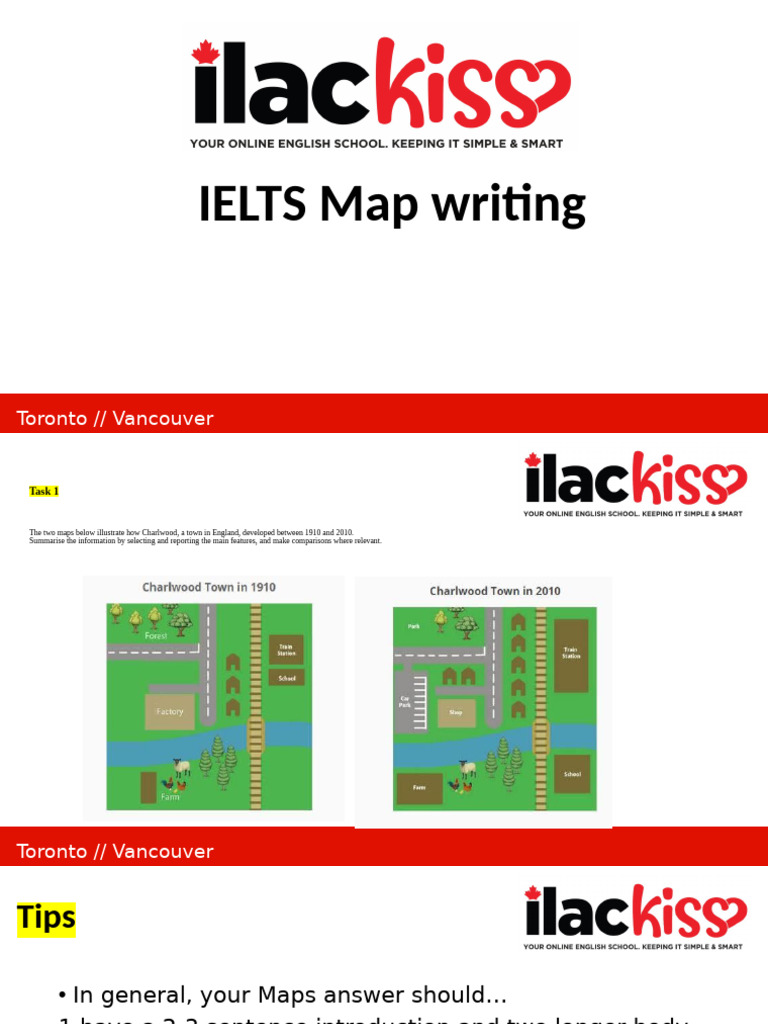 IELTS Describing Maps | PDF