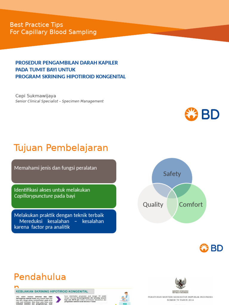 Tips For Capilary Sampling | PDF
