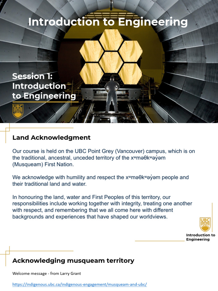 Session 1 - Course overview & Engineering Fundamentals | PDF