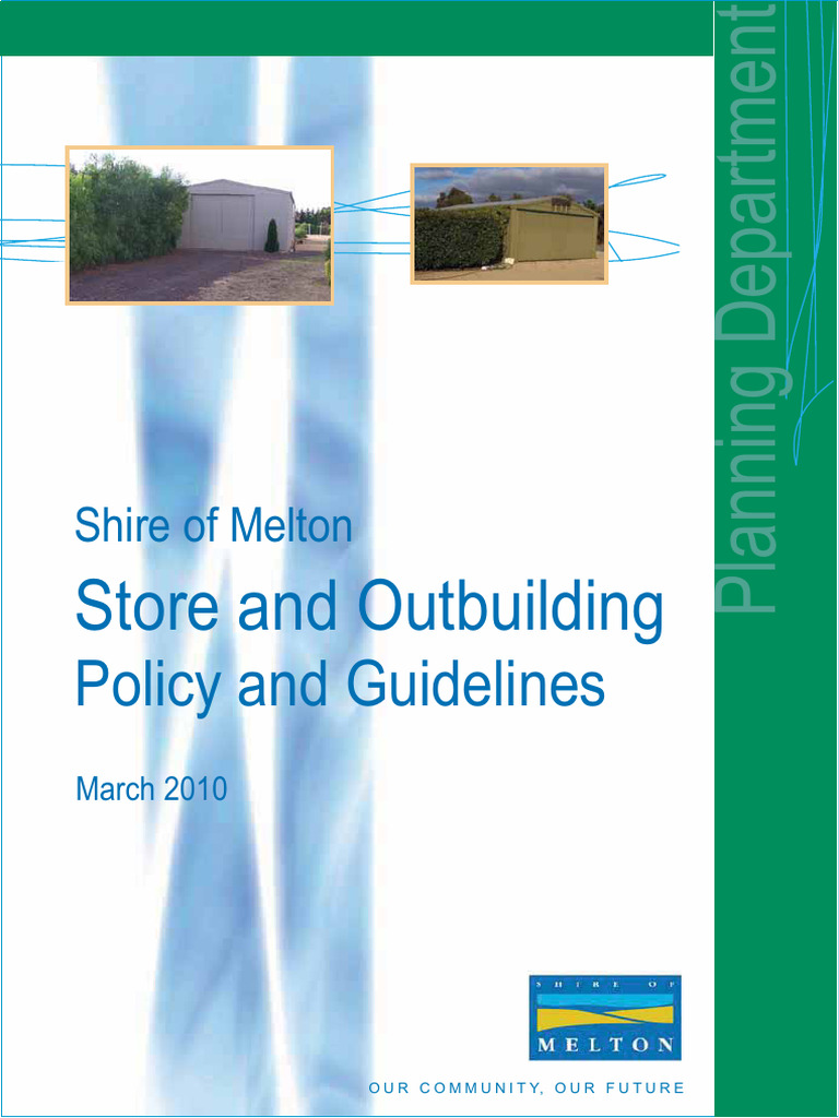Melton Outbuildings Policy Guidelines | PDF | Zoning | Business