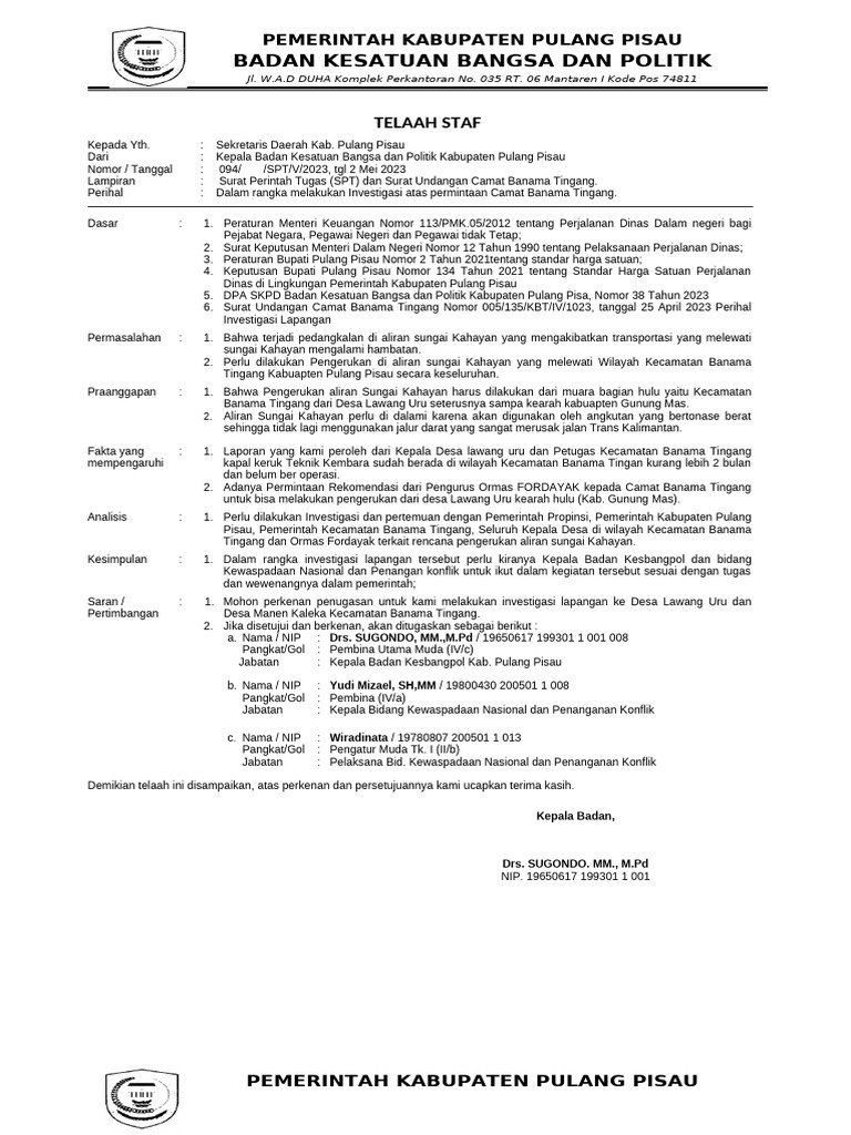 Format Notim New | PDF