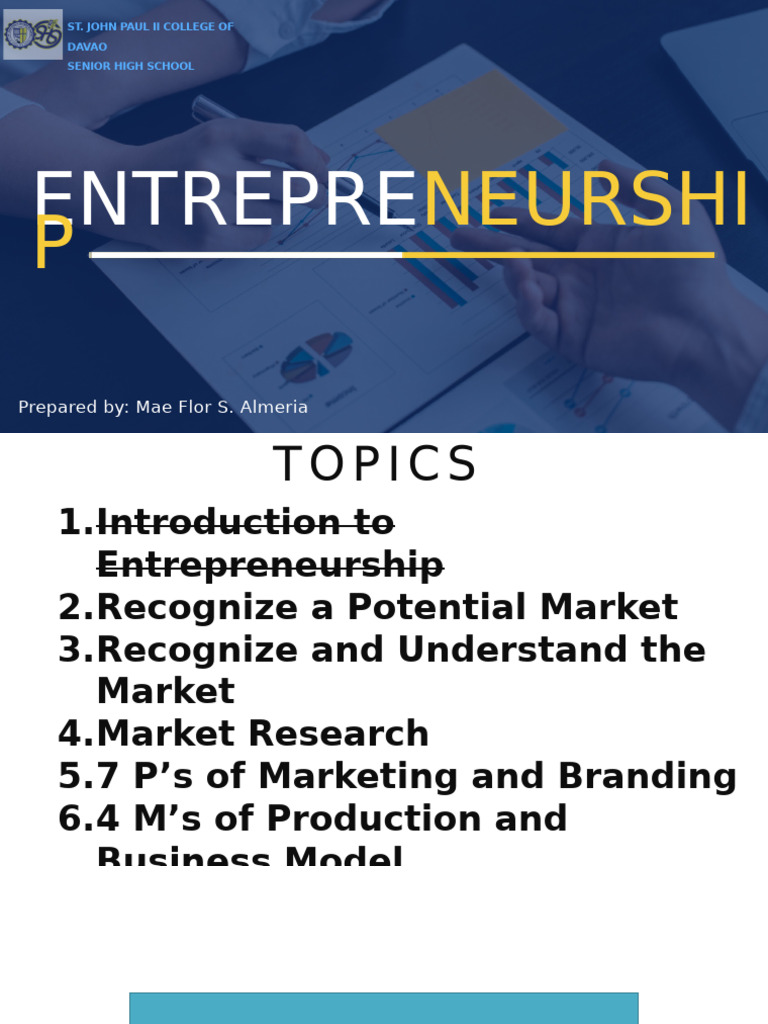 Entrep C2 Lesson 3 | PDF