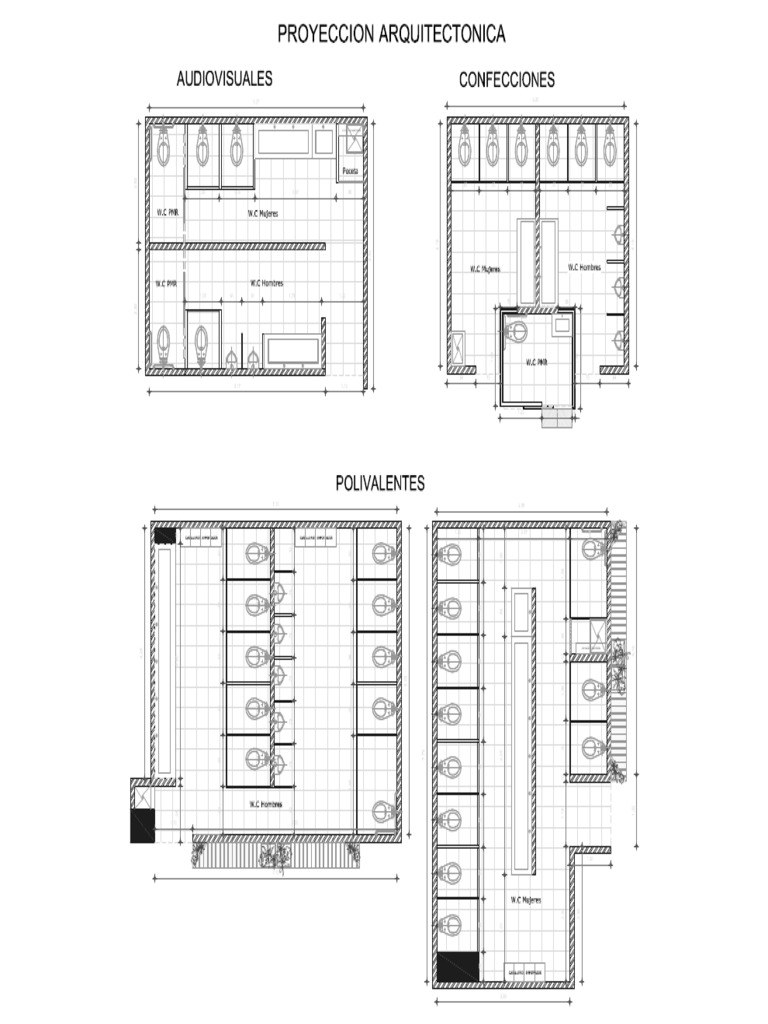 Planimetría Propuesta Baños - PDF 01-Mail-Anexos Respuestas Internas ...
