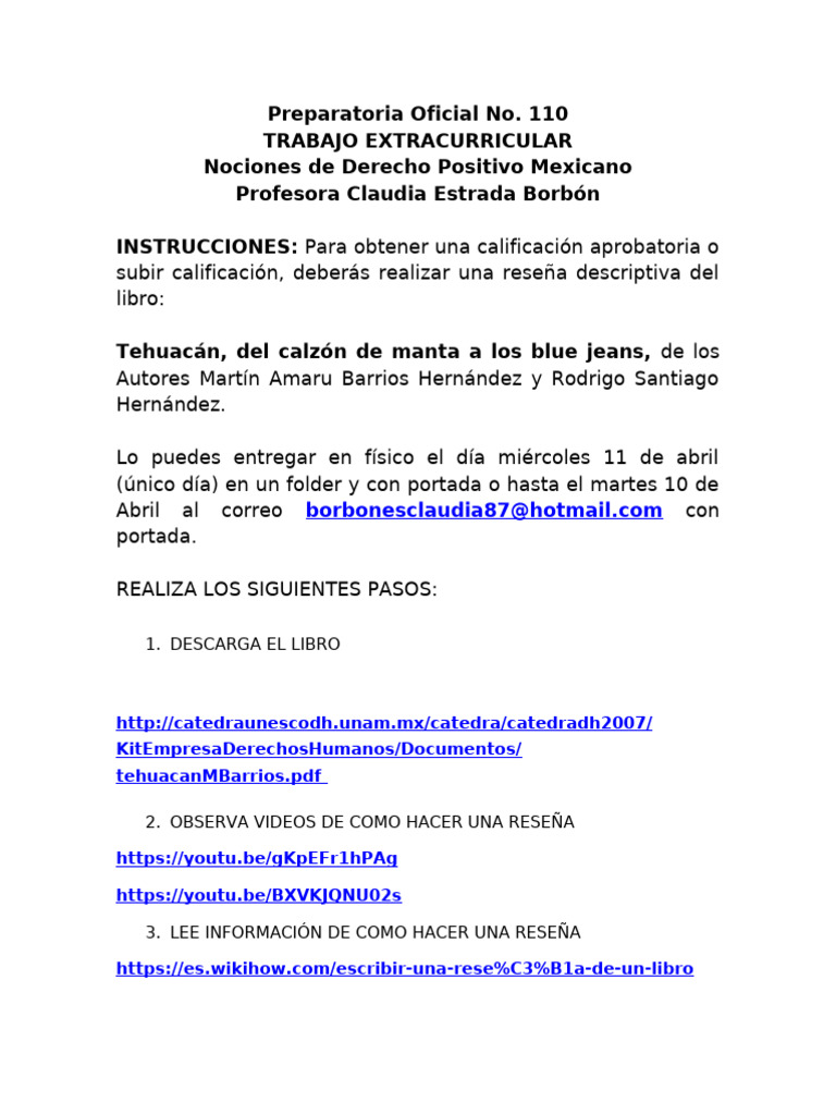 Proyecto Extracurricular | PDF