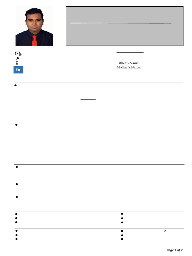 CV - Shantonu Mitra - IPE - RUET - SQUARE Group - Planning | PDF