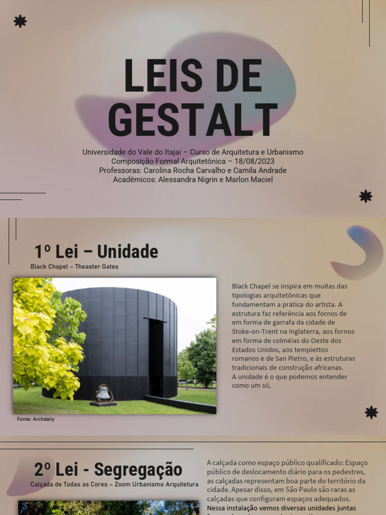 Leis de Gestalt | PDF