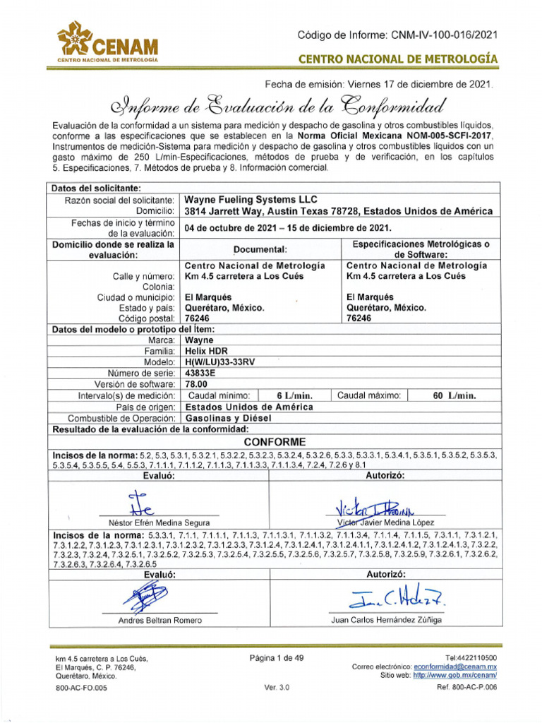 Cnm-Iv-100-016-2021 Helix HDR 4000 5000 | PDF