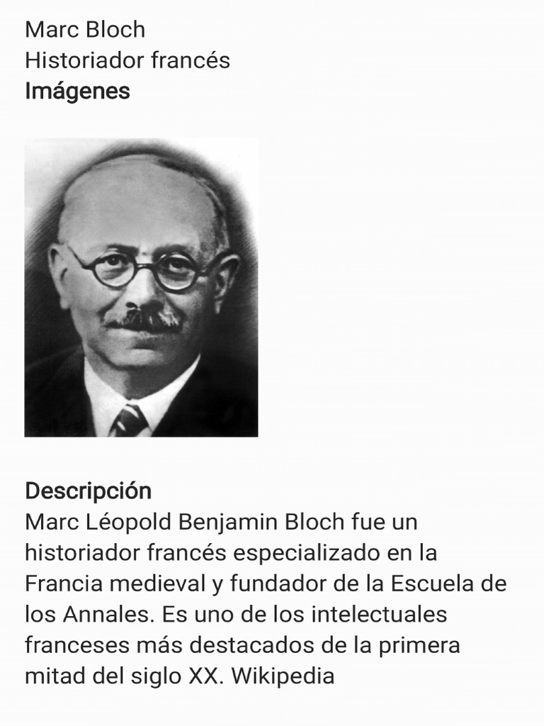 Invetig Marc Bloch | PDF