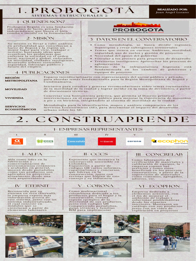 Infografía Estructuras 2 | PDF