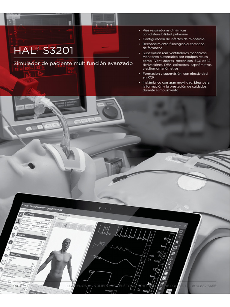 HAL® S3201: Simulador de Paciente Multifunción Avanzado | PDF ...