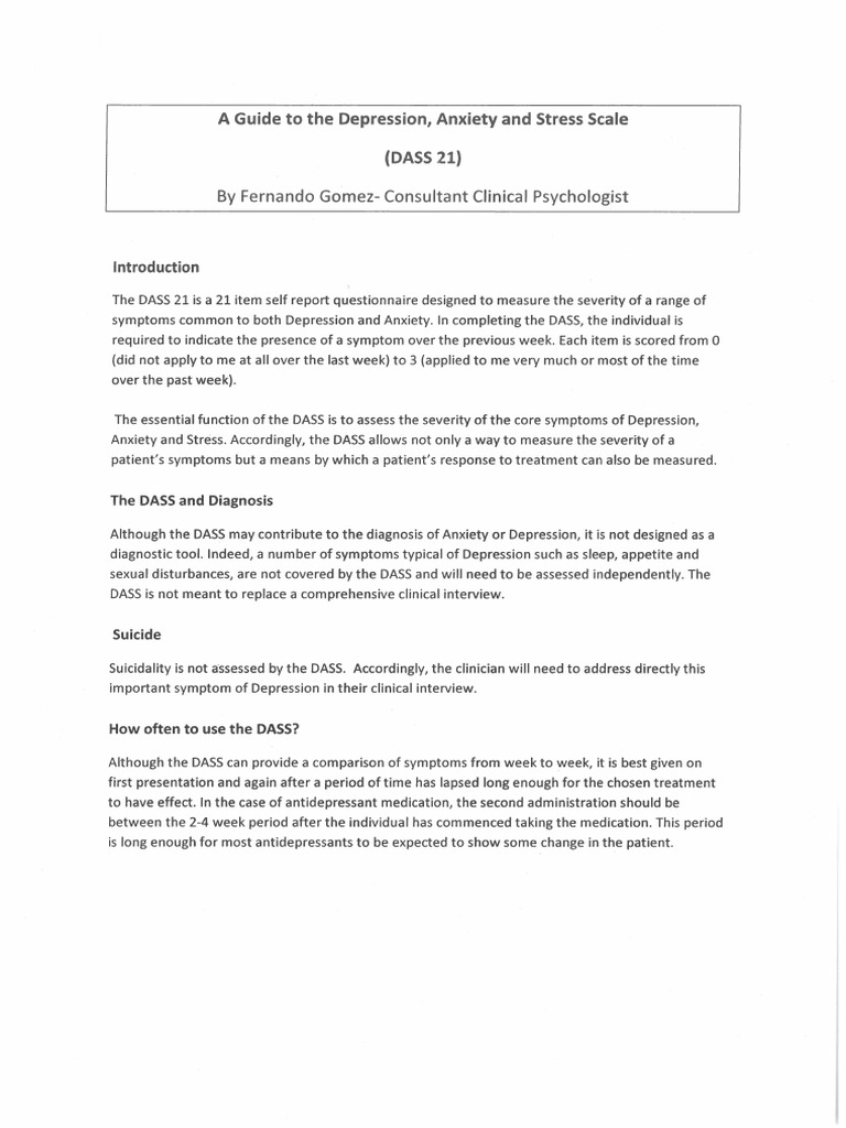 Dass 21 Inventory | PDF