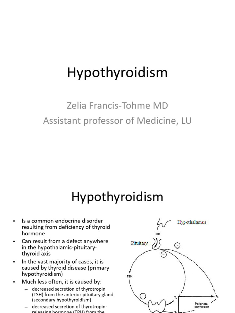 3 Hypothyroidism | PDF