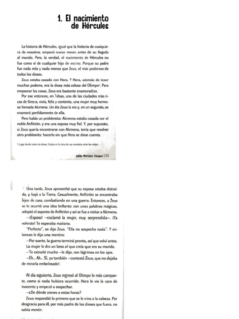 Los Doce Trabajos de Hercules | PDF