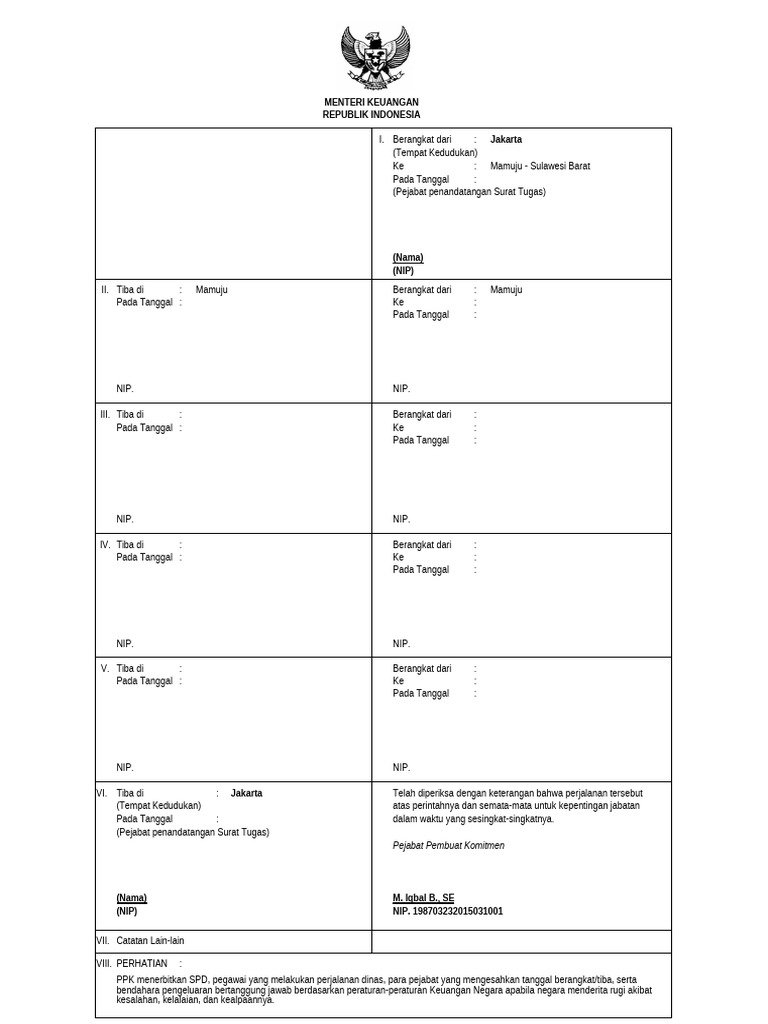 SPD Luar Kantor | PDF